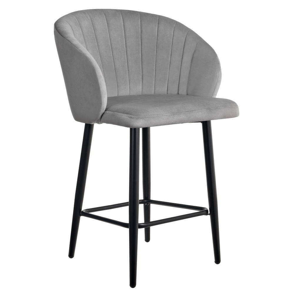Полубарный стул Bradex Paola RF 0040, темно-серый