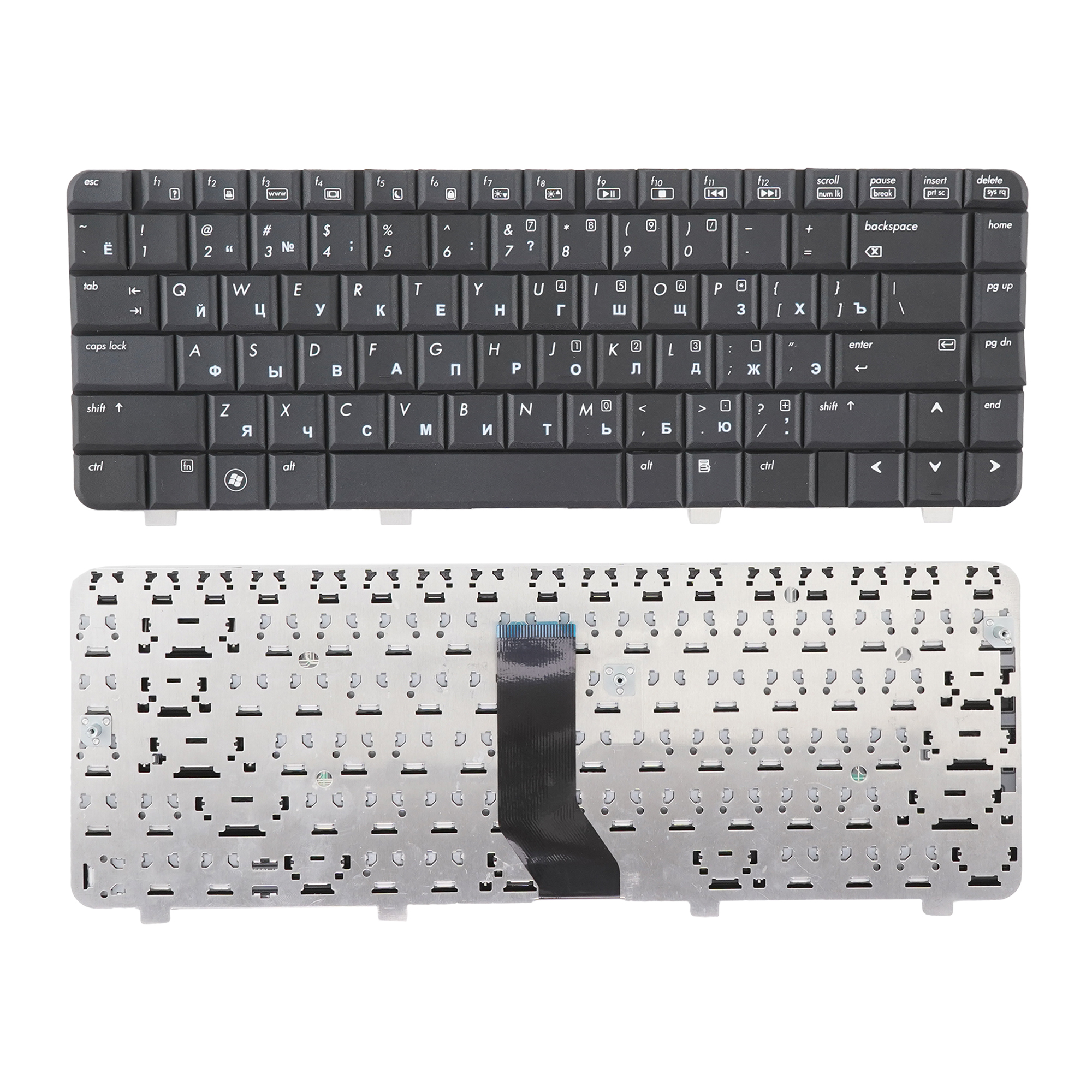 Клавиатура Azerty для ноутбука HP Pavilion dv3-2000/ dv3-2100 черная