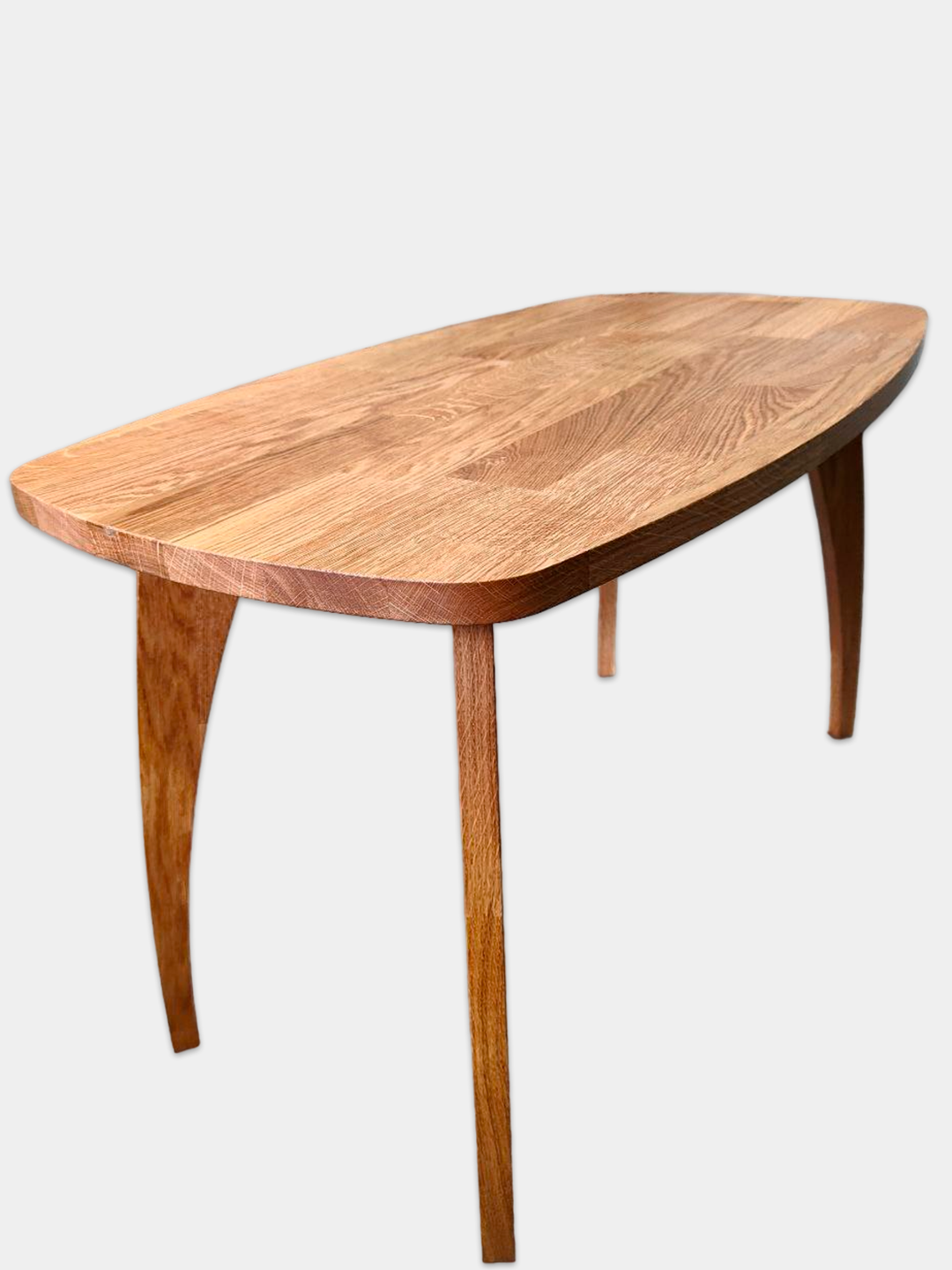 Журнальный стол деревянный 80х45х47 см, коричневый
