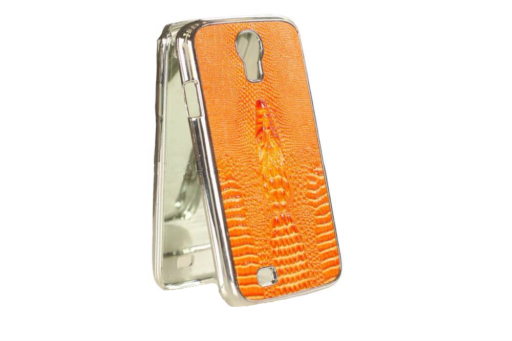 Чехол MyPads для Samsung Galaxy S4 оранжевый