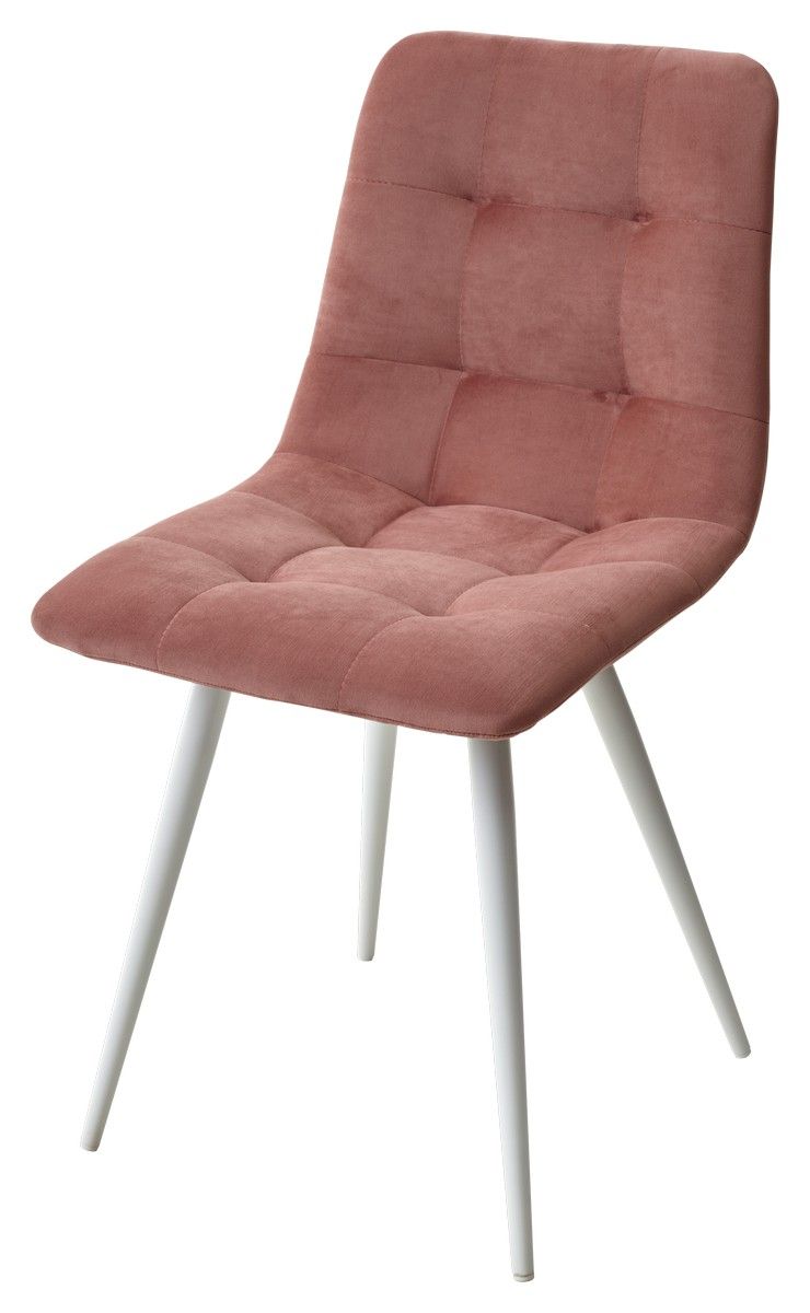 Комплект стульев 4 шт. M-City CHILLI-Q, белый/розовый