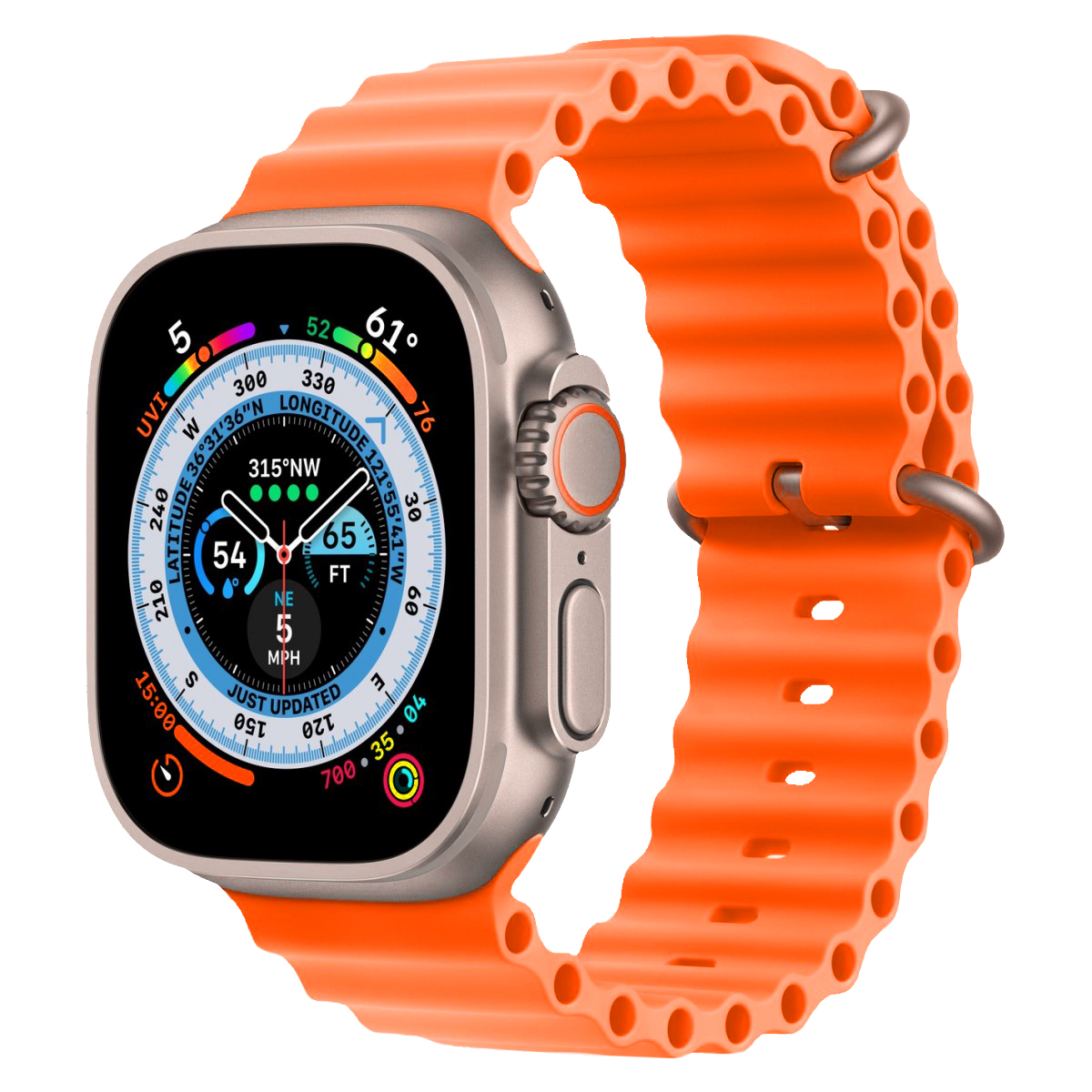 Смарт-часы 8Ultra серебристый/оранжевый (8UltraОранжевый)