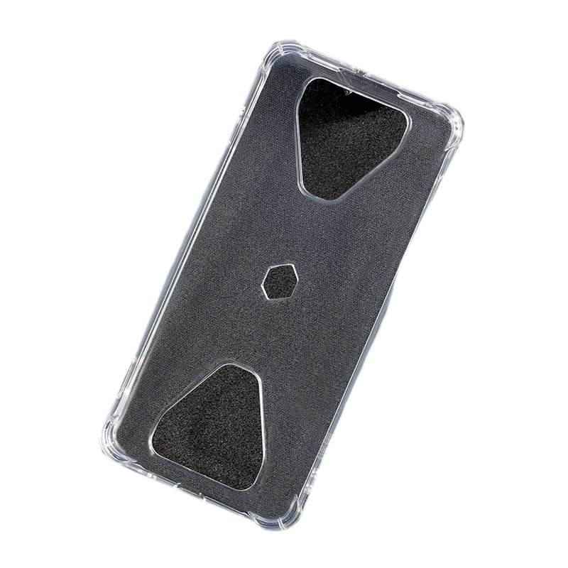 Чехол панель-накладка MyPads для Black Shark 3 5G прозрачная
