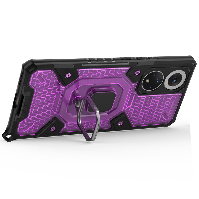 Чехол с Innovation Case c защитой камеры для Huawei Honor 50 / Nova 9 (фиолетовый)