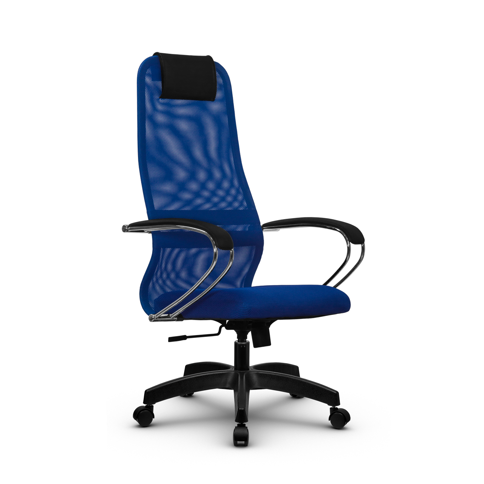 Кресло компьютерное SU-В-8/подл.131/осн.001 Синий/Синий