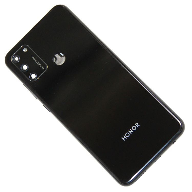 Задняя крышка для Huawei Honor 9A (MOA-LX9N) <черный>