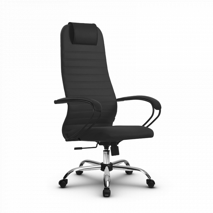 Кресло METTA SU-BP-10 ch ов/сечен Темно-серый/Темно-серый