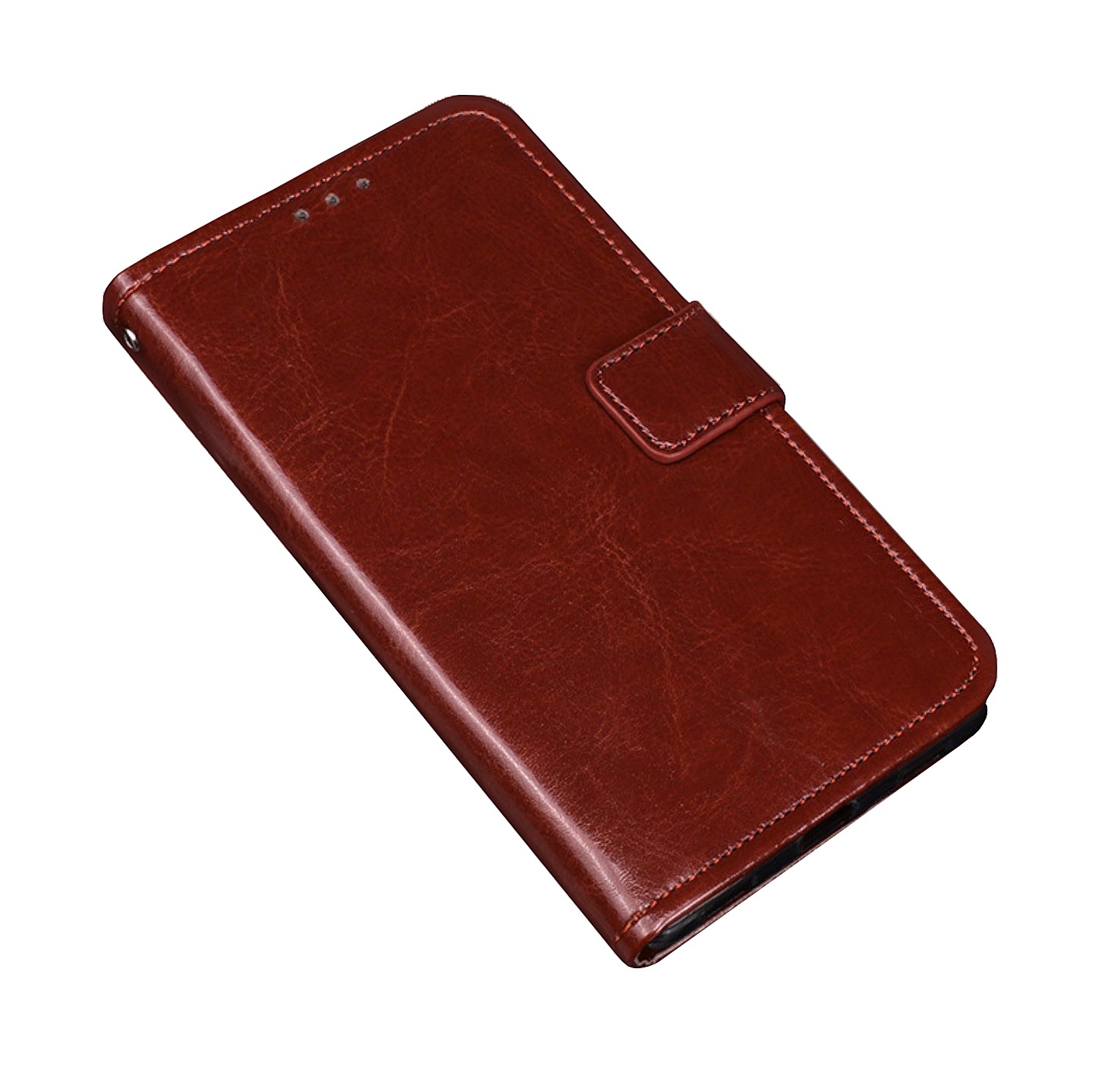 Чехол-книжка MyPads для Redmi K30 из качественной импортной кожи с подставкой застёжкой и