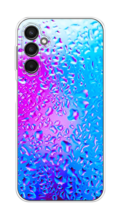 Чехол на Samsung Galaxy A24 "Капли на стекле"