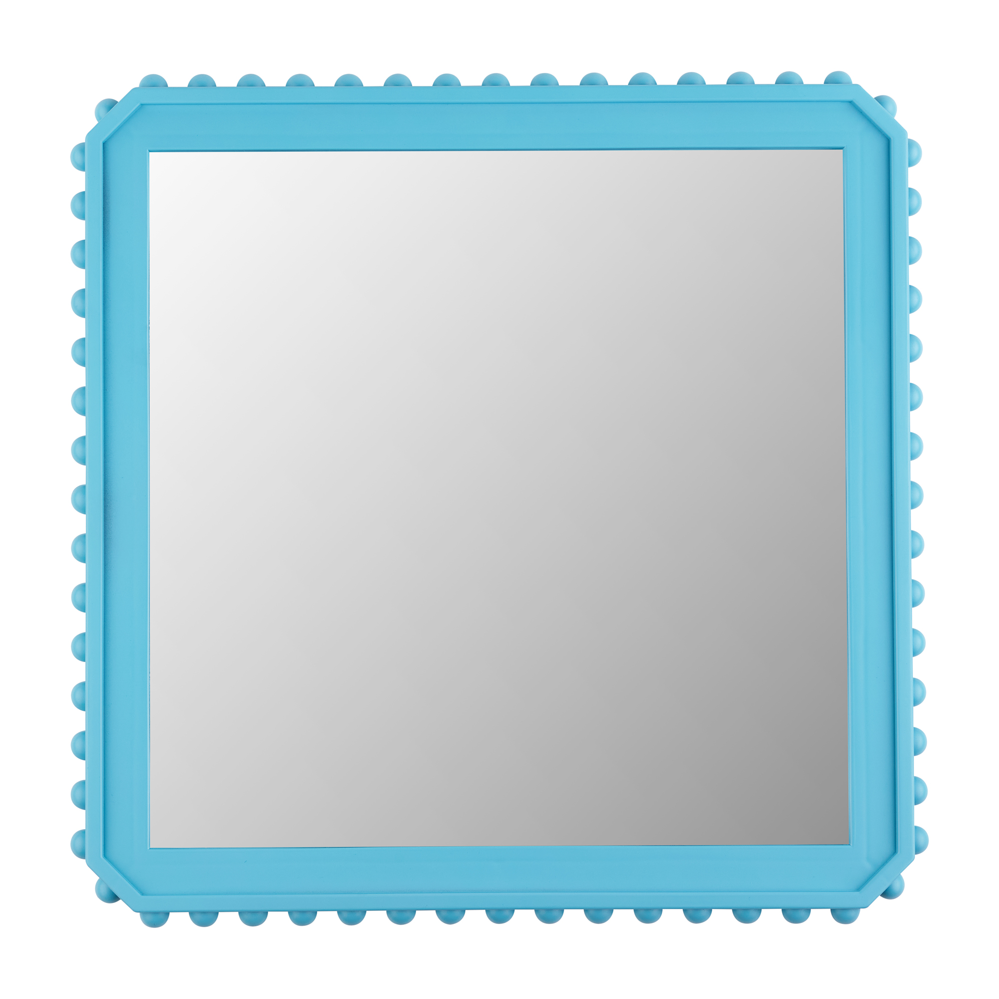 Зеркало интерьерное Moroshka, голубое 40х40 см