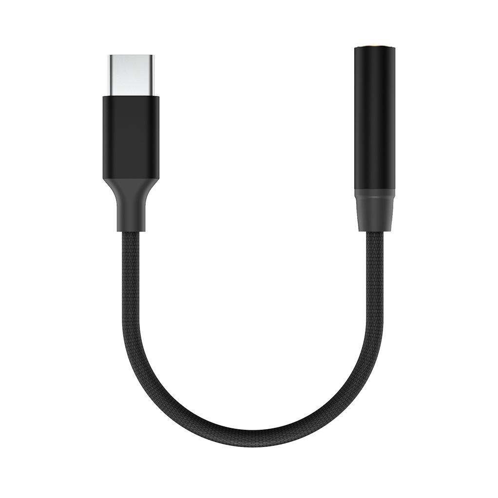 Адаптер аудио USB Type-C - AUX (3.5mm), OLMIO