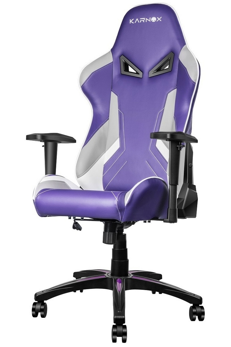 Премиум игровое кресло Karnox Hero Helel Edition - фиолетовое
