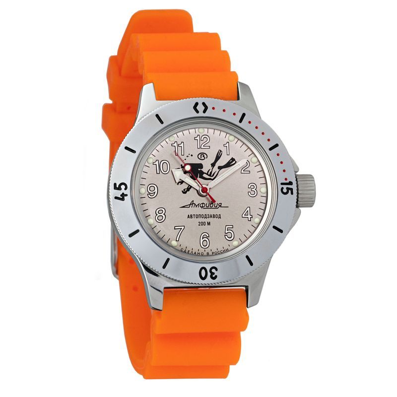 Наручные часы мужские Восток 120658 оранжевые