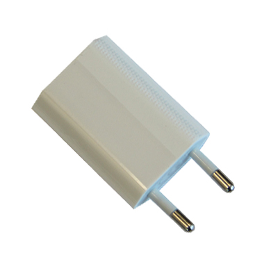 Сетевое зарядное устройство для iPhone (A1400/MD813ZM/A) USB <белый> (премиум)