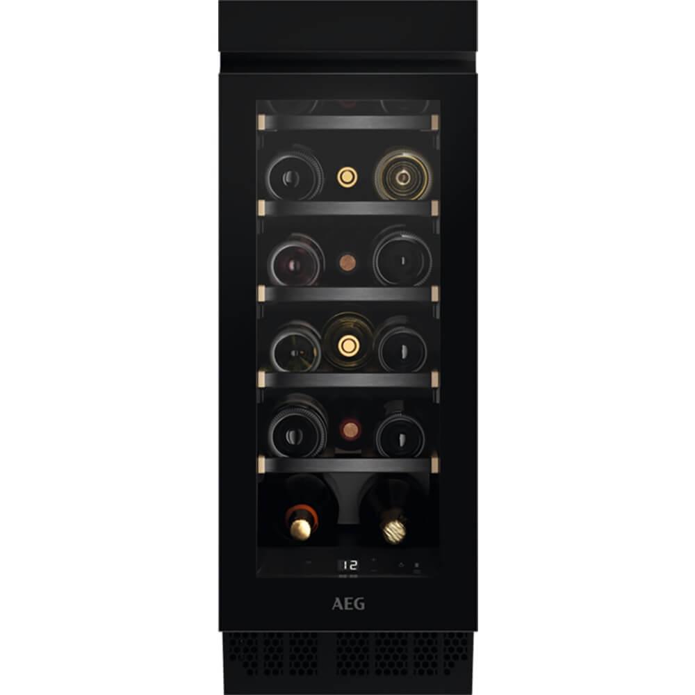Встраиваемый винный шкаф AEG AWUS018B7B черный