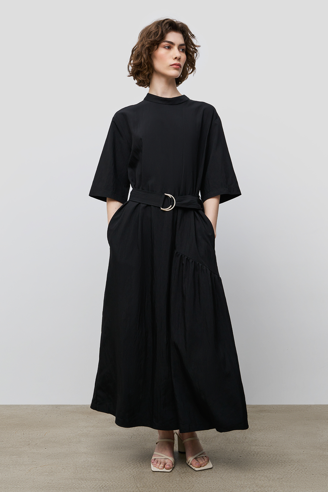 Платье женское Baon B4523047 черное XS