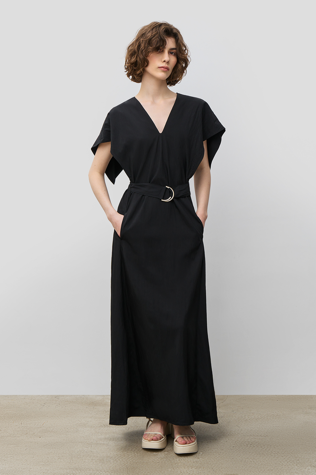 Платье женское Baon B4523044 черное M