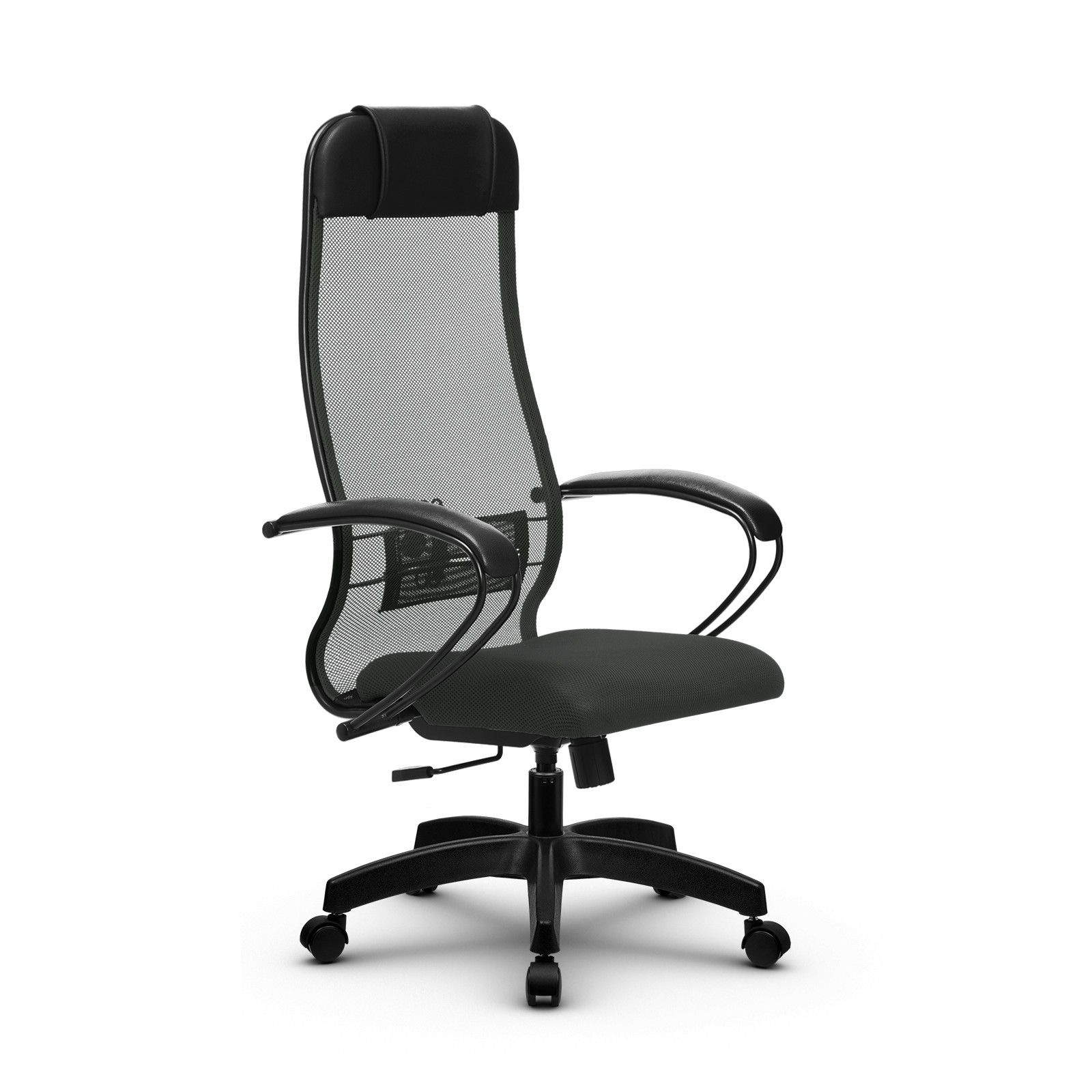 Кресло компьютерное МЕТТА-11(MPRU)/подл.130/осн.001 Темно-серый/Темно-серый