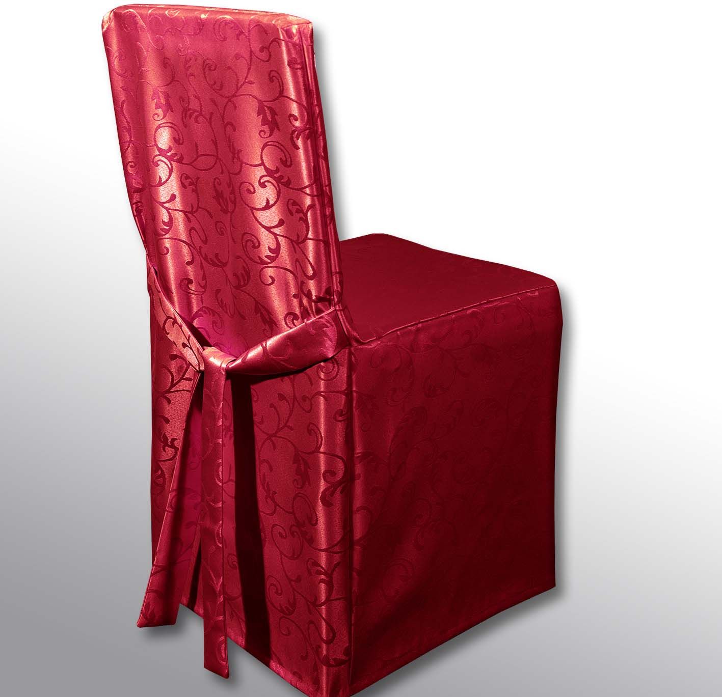 Чехол на стул Schaefer, красный, 45х45х45 см