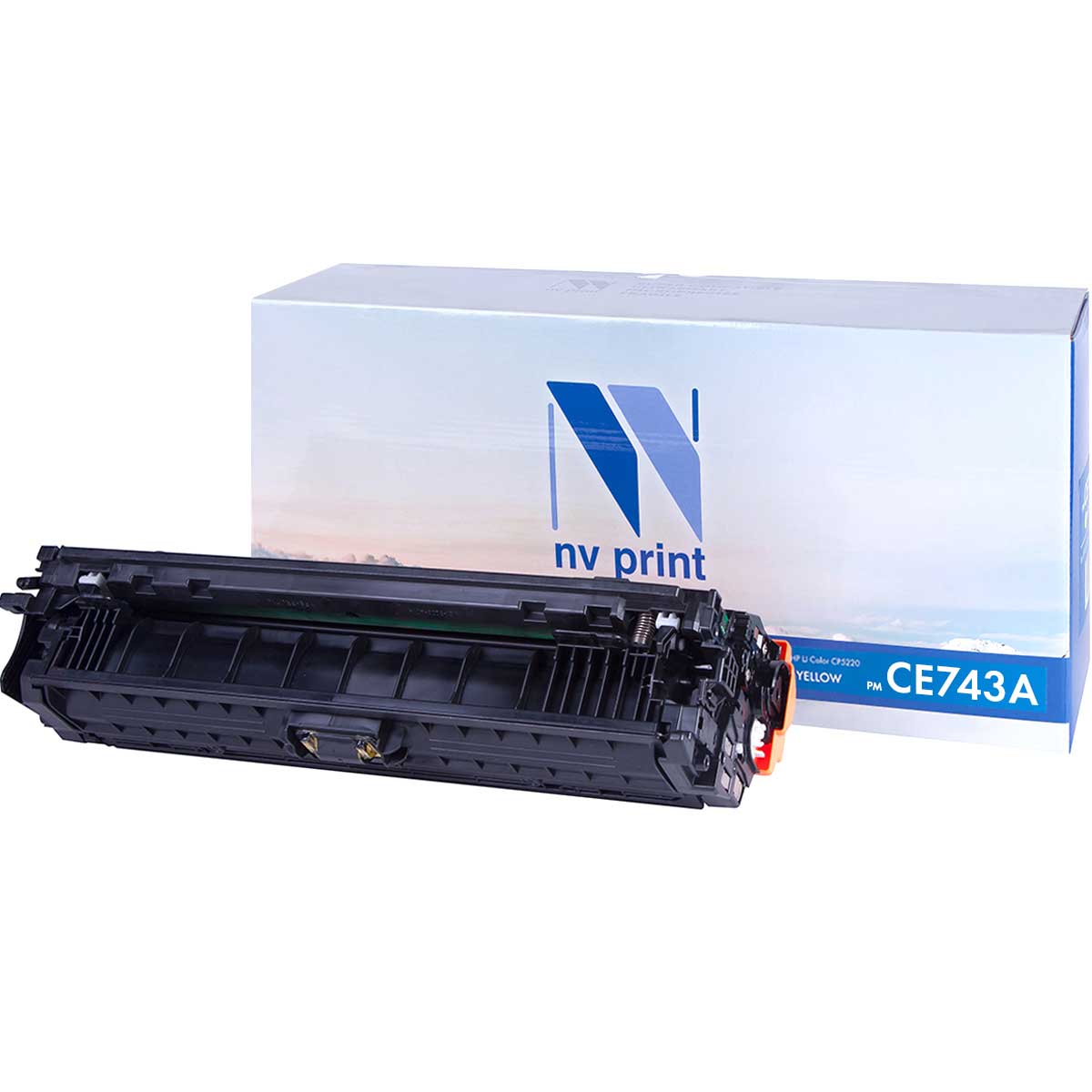 Картридж для лазерного принтера NV Print CE743AM, Purple
