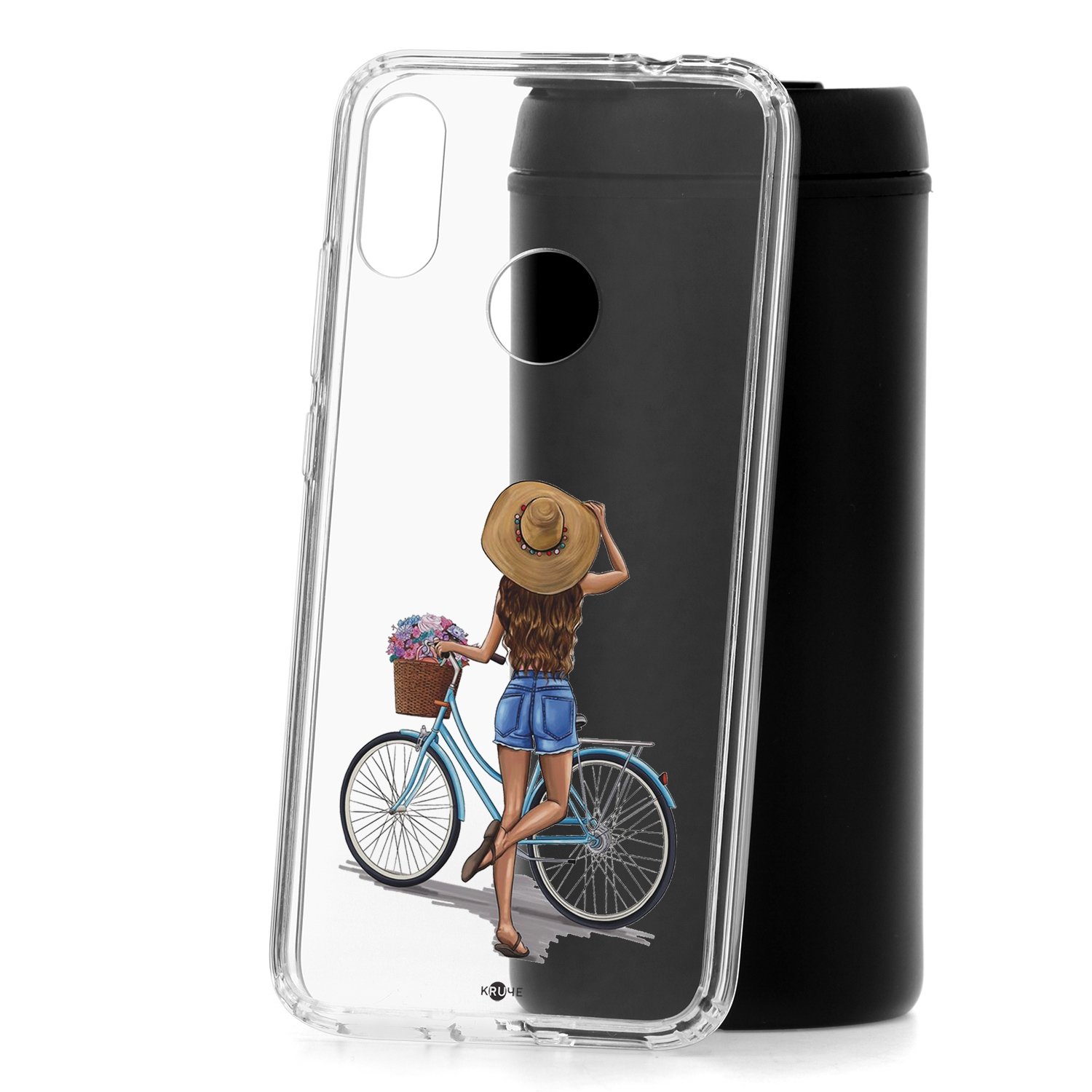 Чехол для Xiaomi Redmi Note 7 КRUЧЕ Print Велосипедная прогулка