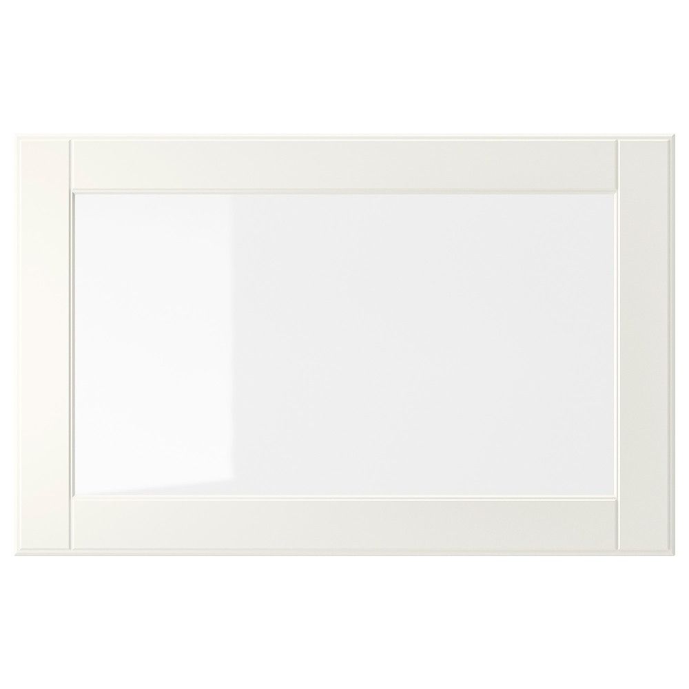 Стеклянная дверь IKEA ОСТВИК 104.728.53 прозрачное стекло 60x38 см