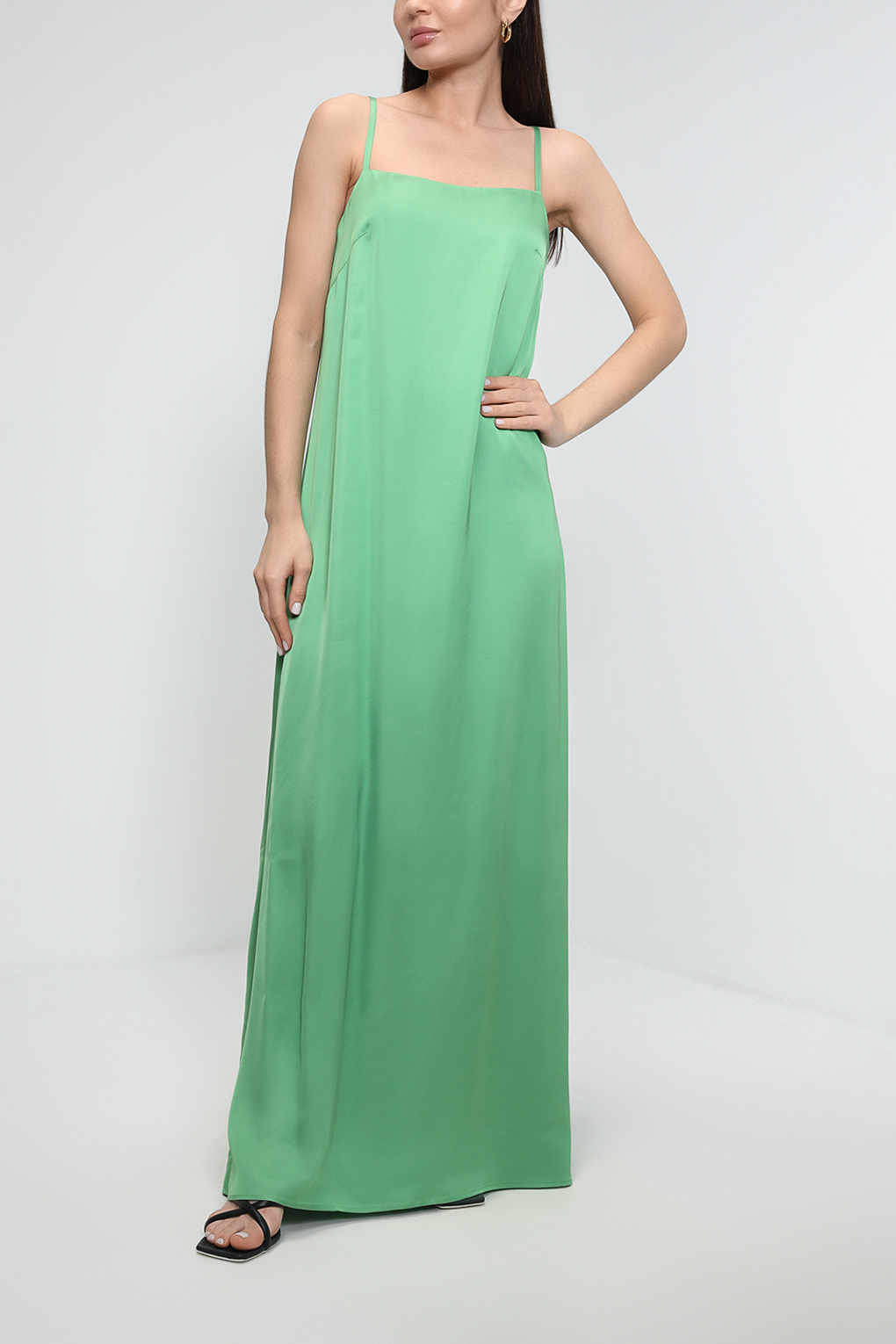 Платье женское SABRINA SCALA SS23035302 зеленое XS