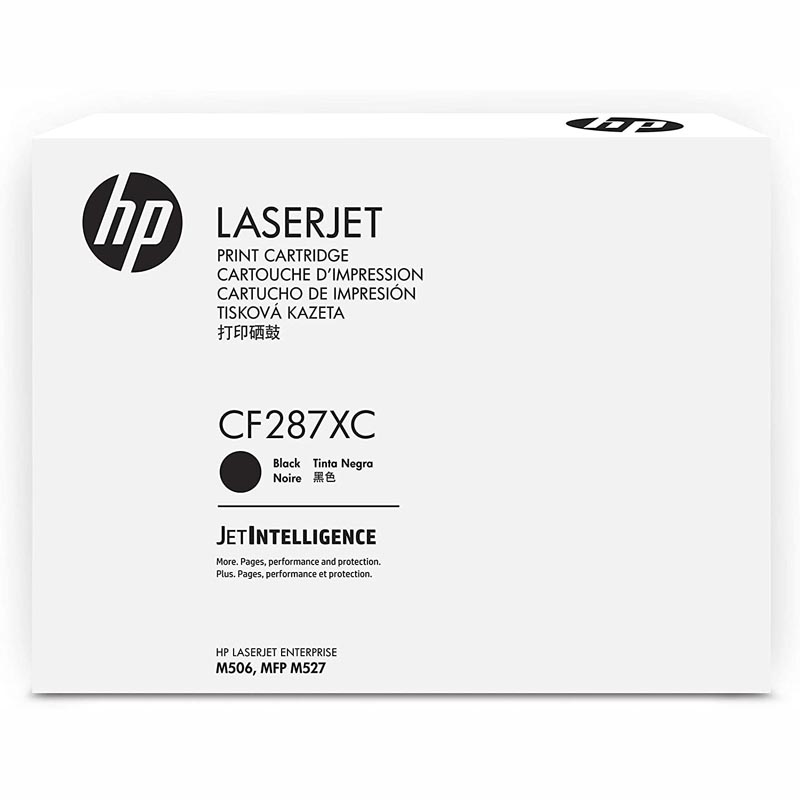 Картридж для лазерного принтера HP 87X CF287X Black, оригинальный