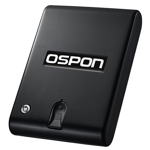 Автомобильный биометрический сейф Ospon 100SE для денег и оружия
