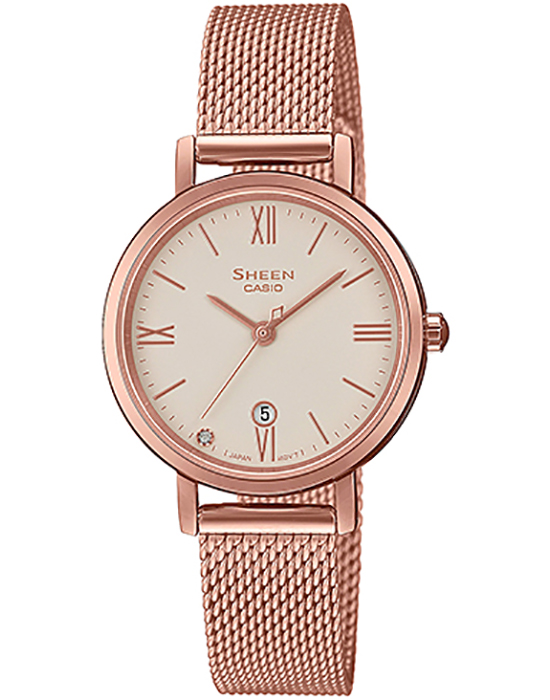 Наручные часы женские Casio SHE-4540CGM-4AUDF золотистые