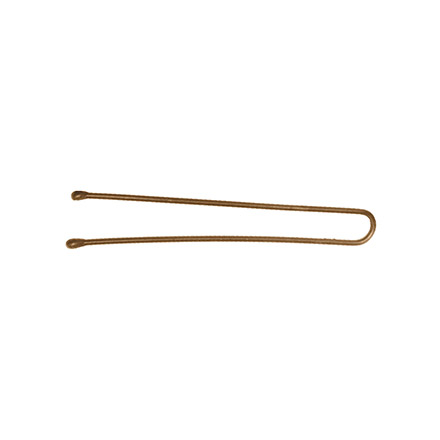 Шпильки прямые, коричневые Dewal, 45 мм, 60 шт