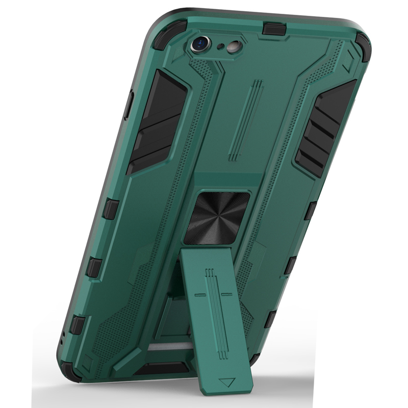Чехол с подставкой Transformer для iPhone 6 Plus / 6S Plus (зеленый)