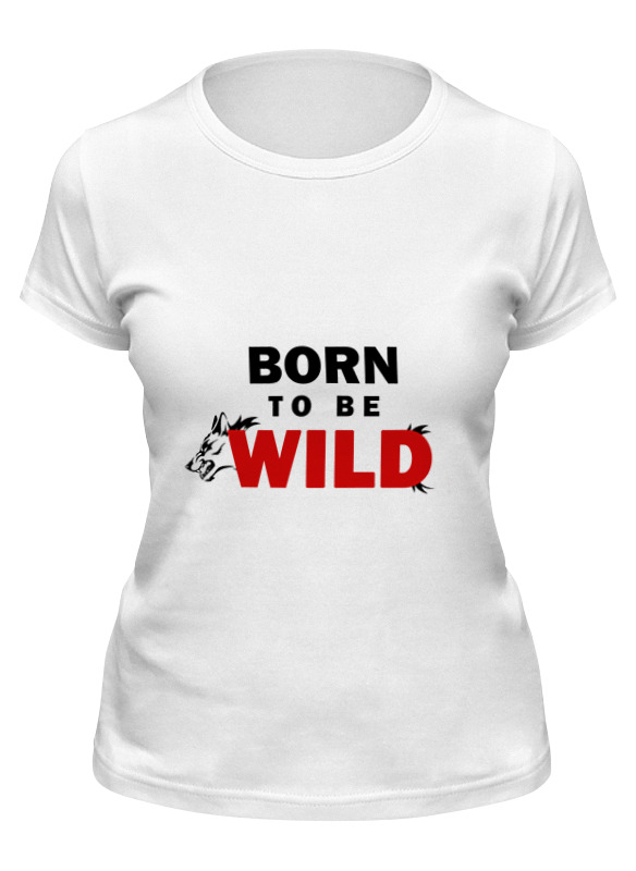 Футболка мужская Printio Born to be wild белая 2XL