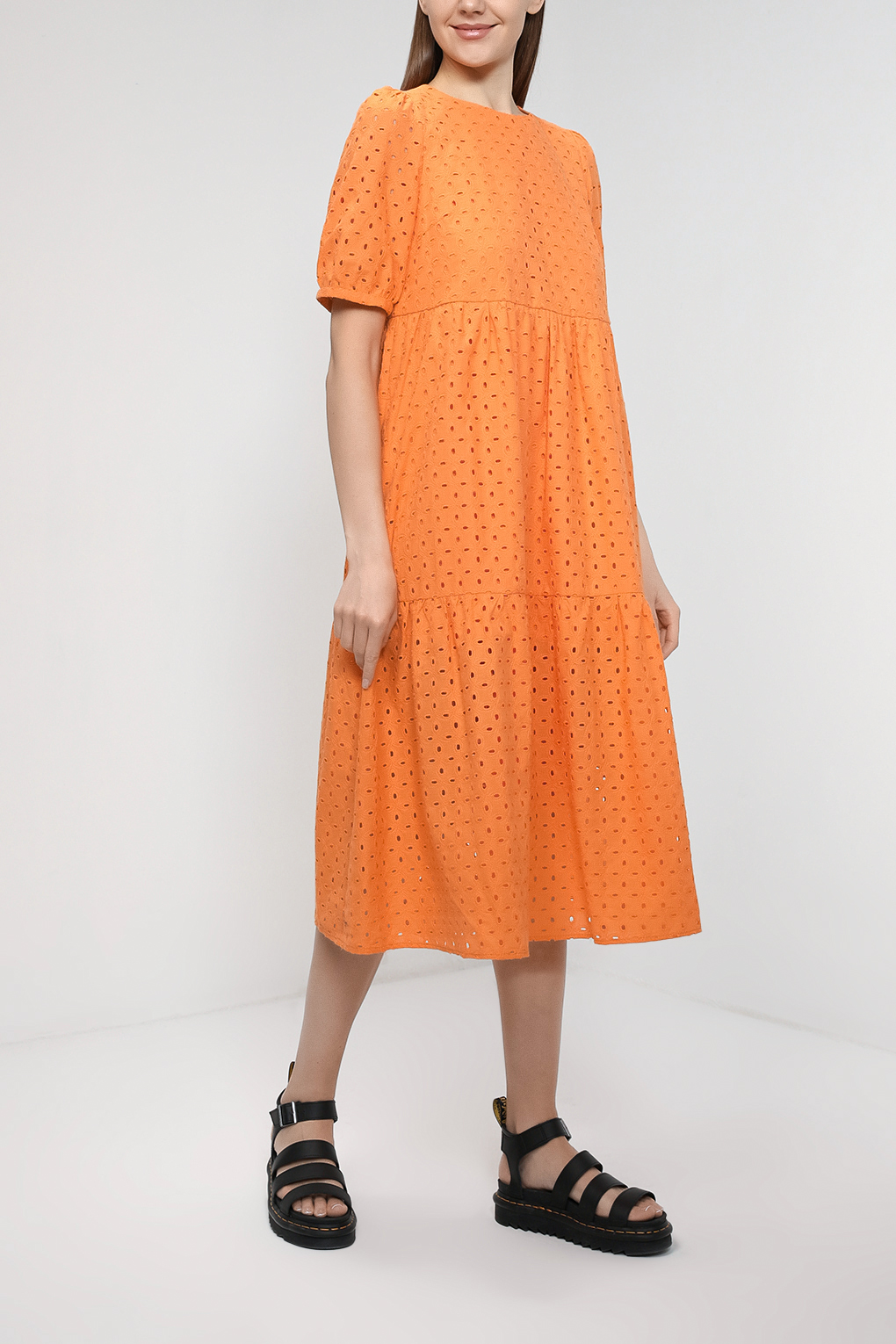 Платье женское Belucci BL23045294 оранжевое L