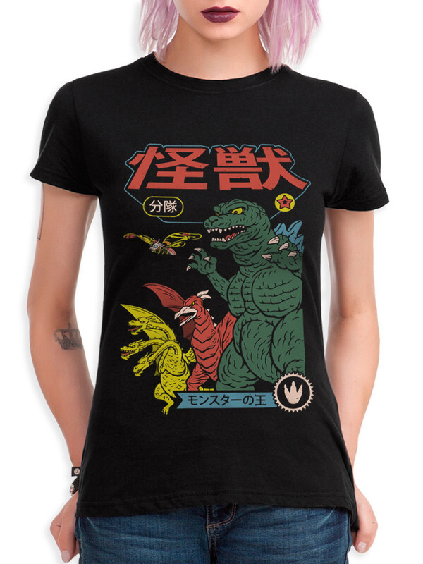 Футболка женская Dream Shirts Годзилла - Godzilla GOD-145568-1 черная S