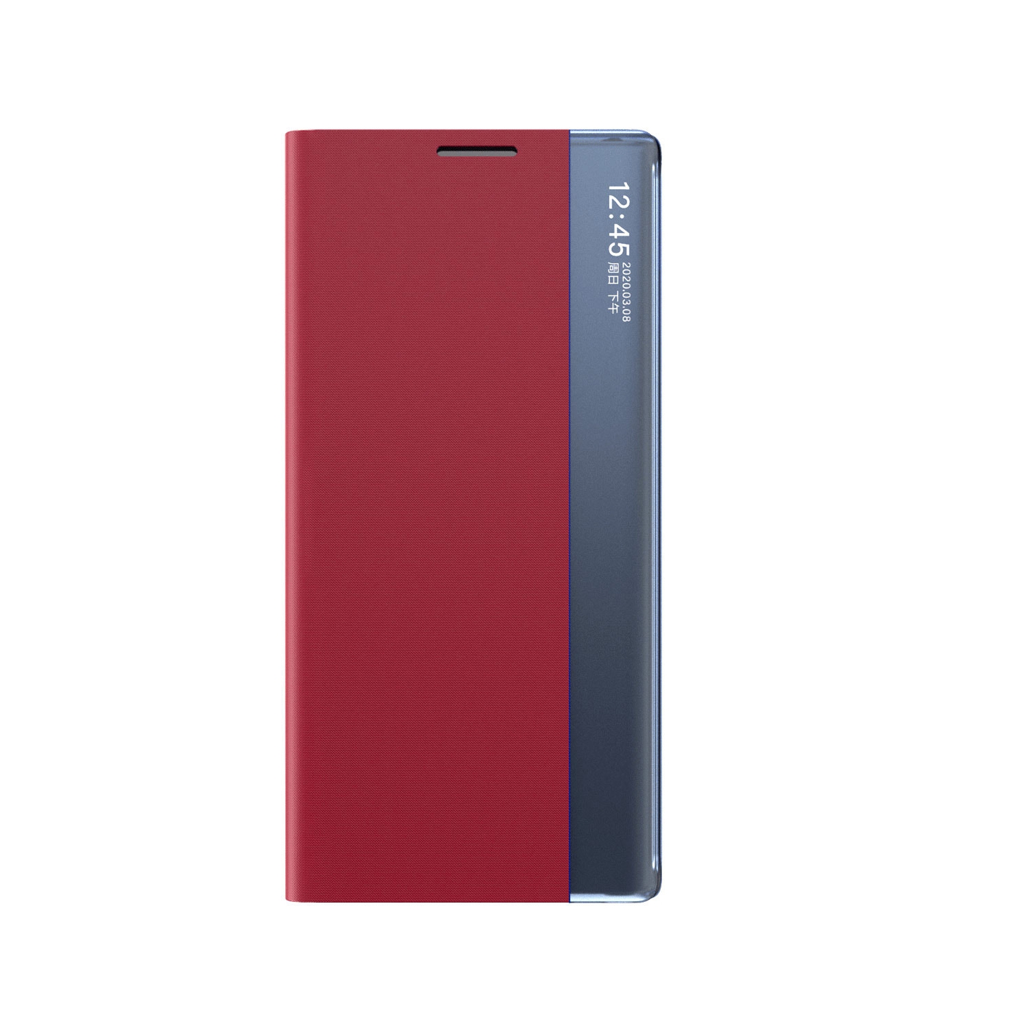 Чехол-кейс MyPads для Samsung Galaxy S21 Ultra красный