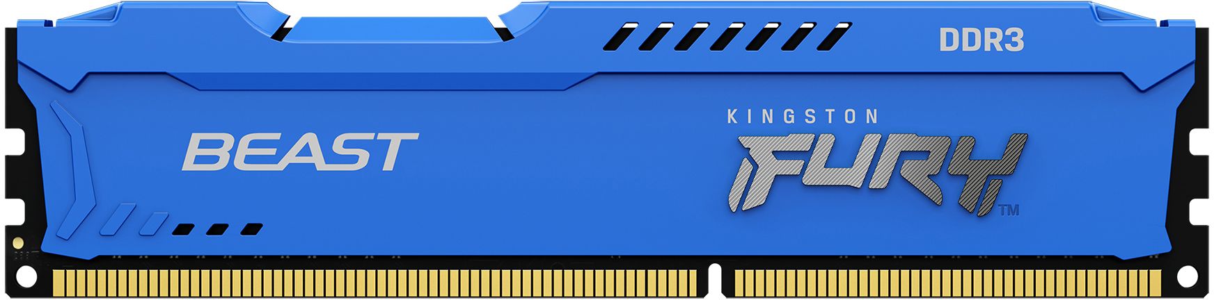 Оперативная память Kingston Fury Beast Blue 4Gb DDR-III 1600MHz (KF316C10B/4)