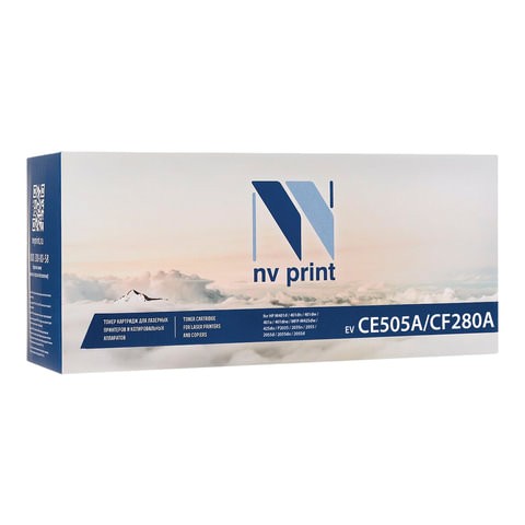 Картридж для лазерного принтера NV Print NV-CF280A/CE505A, Black, совместимый