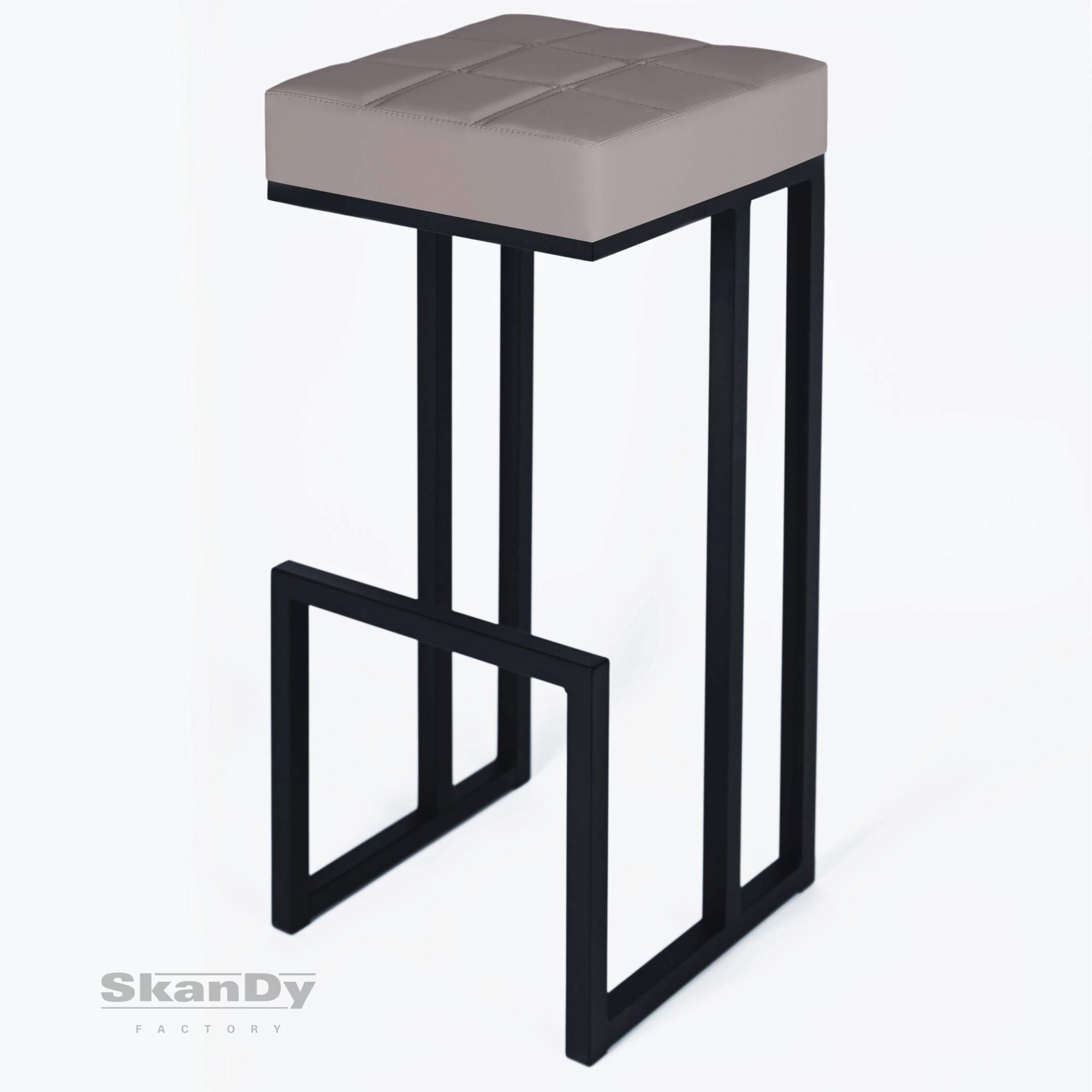 Барный стул SkanDy Factory Джаз, 81 см, серый