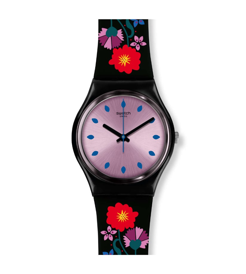 Наручные часы женские Swatch GB319 черные