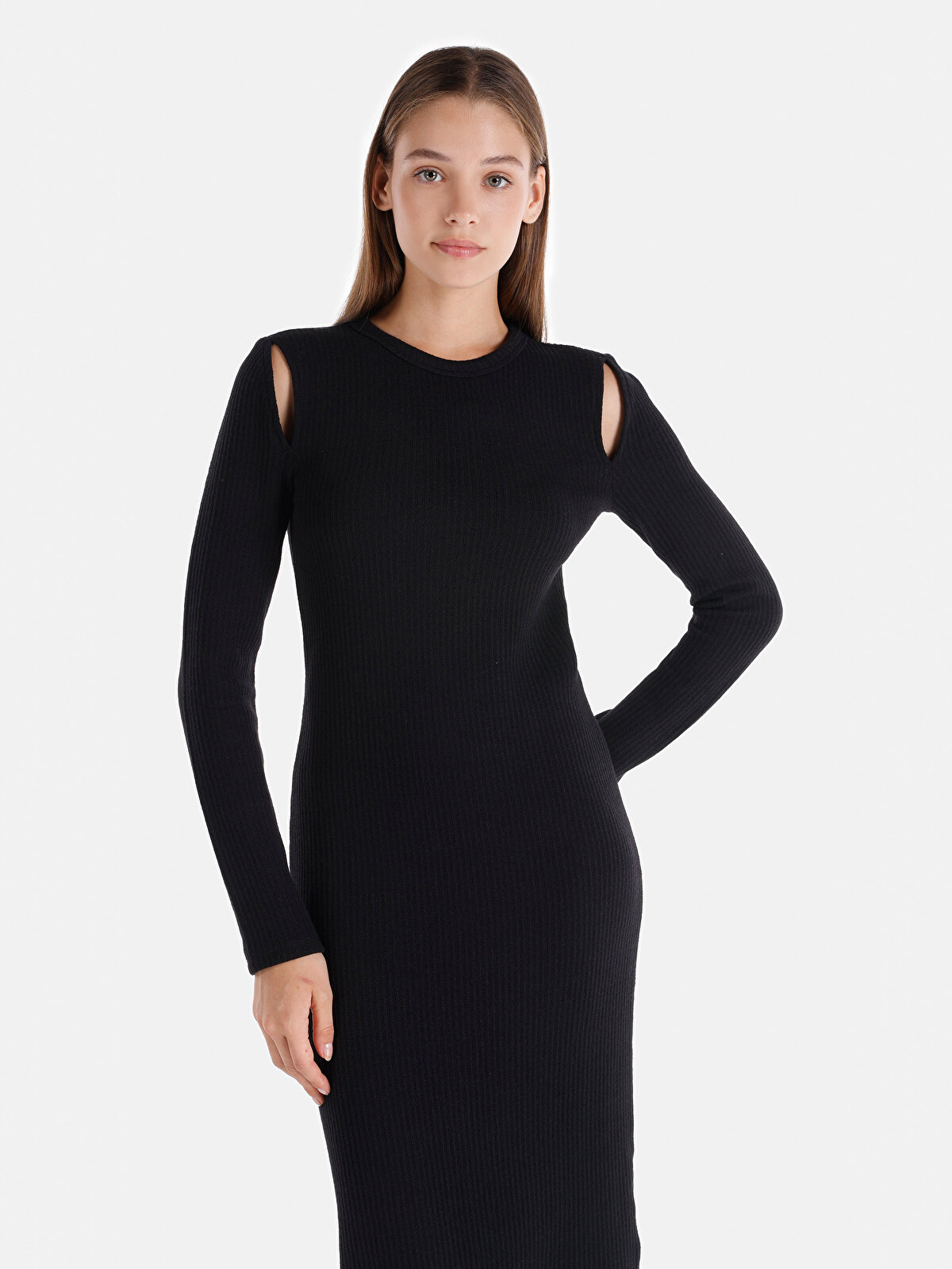 Платье женское Colin's CL1066166_Q1.V1 черное L