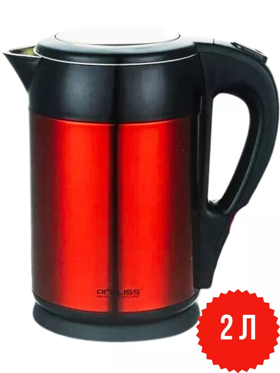 Чайник электрический NoBrand RD0221022780950 2 л красный