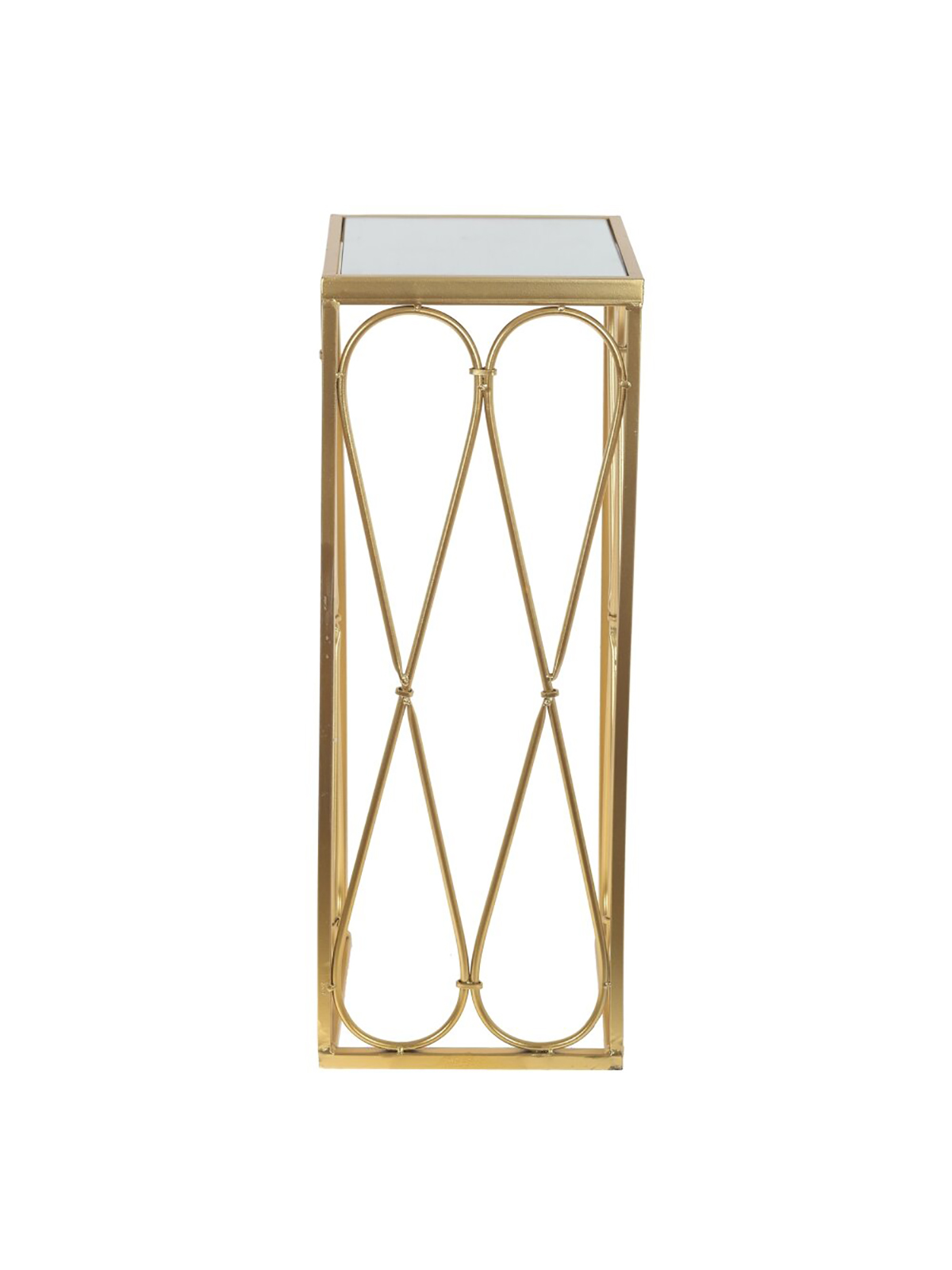 Стол декоративный Remeco collection, металлический, 22x60 см золотой