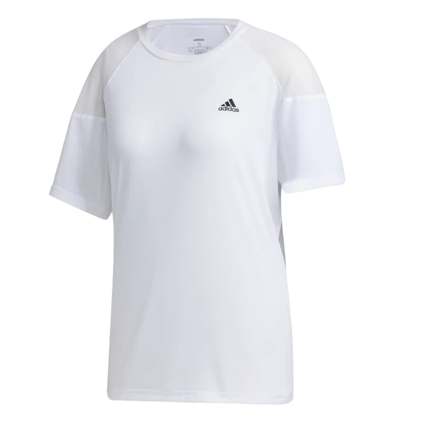 Футболка Adidas White/Black для женщин, GD4544, размер L