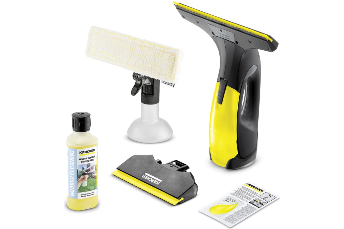 Стеклоочиститель Karcher WV 2 Yellow, Black