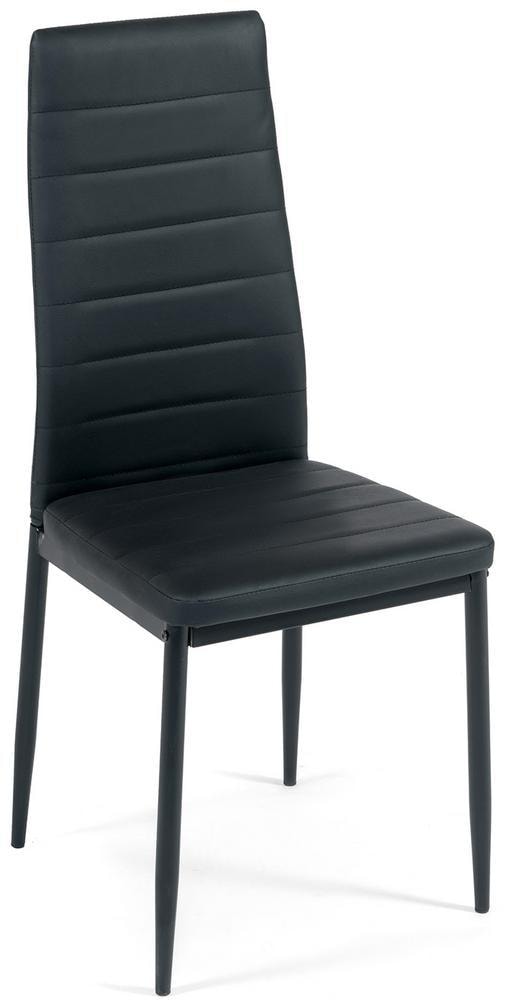 Стул TetChair Easy Chair (mod. 24) металл/экокожа, черный