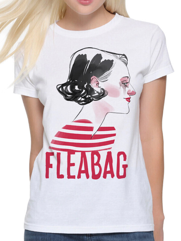 Футболка женская Dream Shirts Сериал Дрянь - Fleabag 5000791-1 белая XS