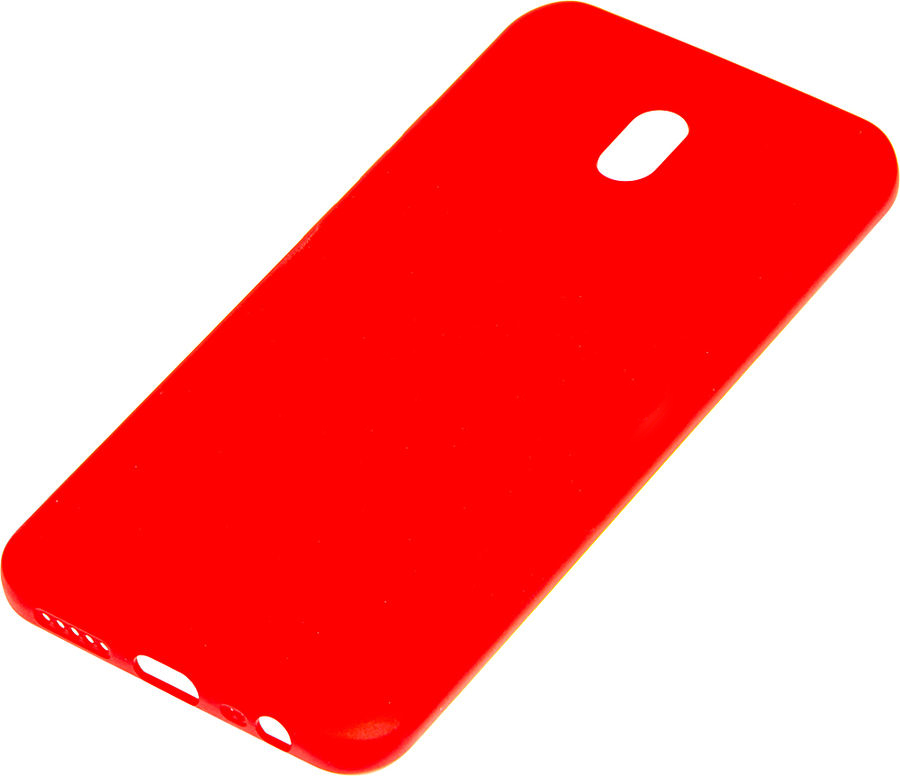 Чехол BORASCO Soft Touch, для Xiaomi Redmi 8A, красный