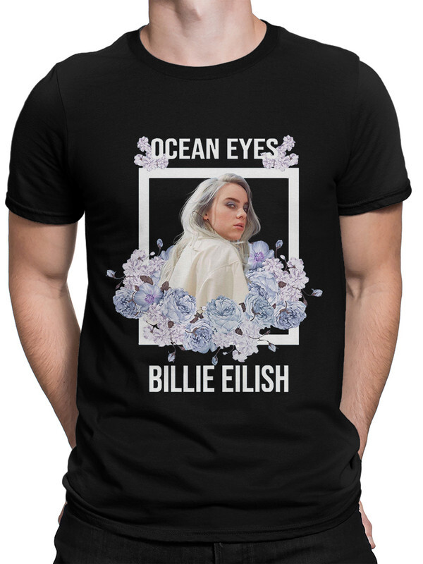 Футболка мужская Design Heroes Billie Eilish черная M