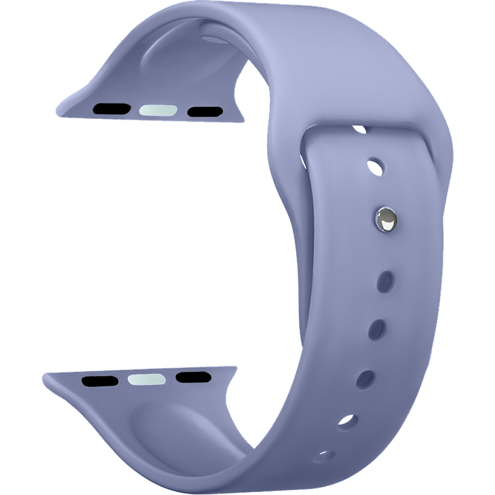 Силиконовый ремешок Deppa Band Silicone для Apple Watch 38/40 mm лавандовый